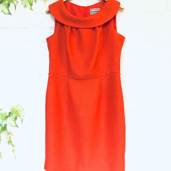 karin stevens | Dresses | Plus Karin Stevens Orange Midi Dress | Poshmark